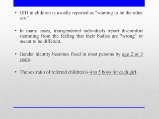 Gender identity | PPTX