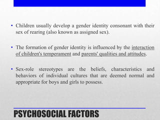 Gender identity | PPTX