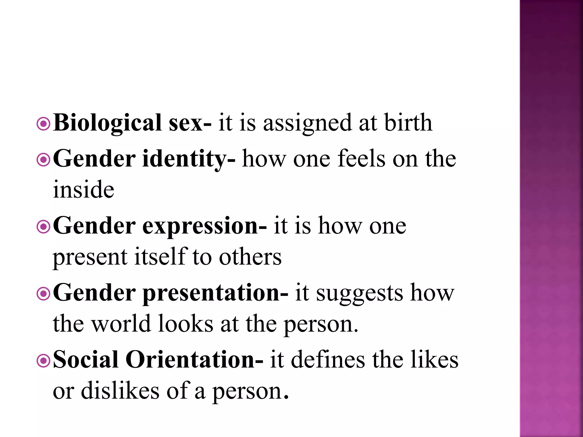 Gender Identity | PPTX