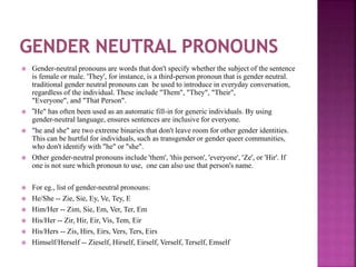 Gender Identity | PPTX