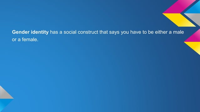 Gender identity | PPT | Free Download