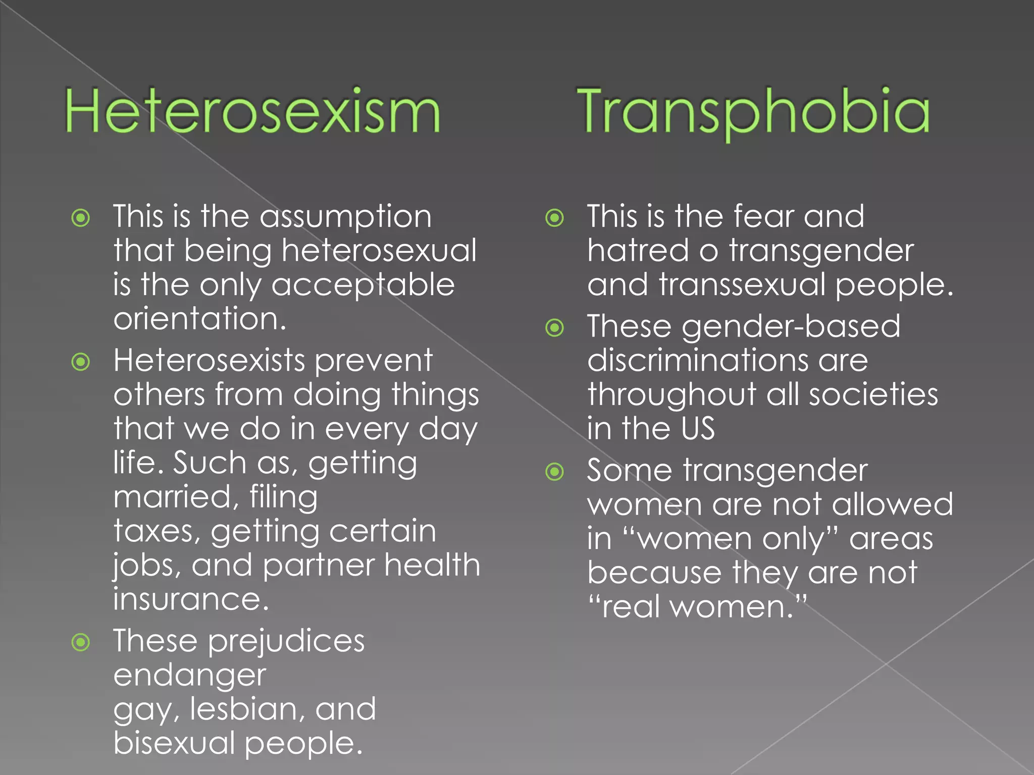 Gender identity and sexual orientation | PPTX