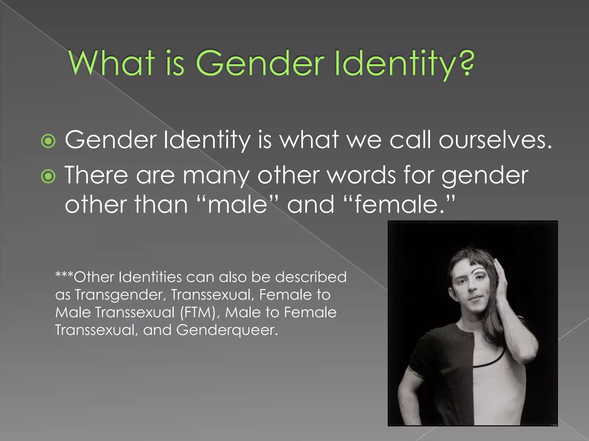 Gender identity and sexual orientation | PPTX