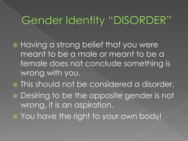 Gender identity and sexual orientation | PPTX | Debated Sensitive ...