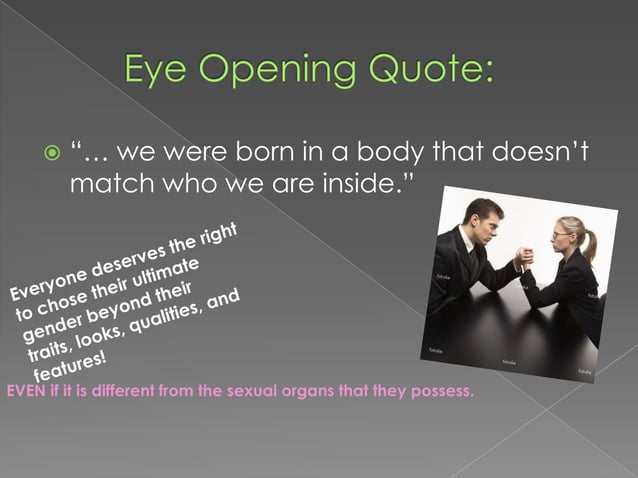 Gender identity and sexual orientation | PPTX | Debated Sensitive ...