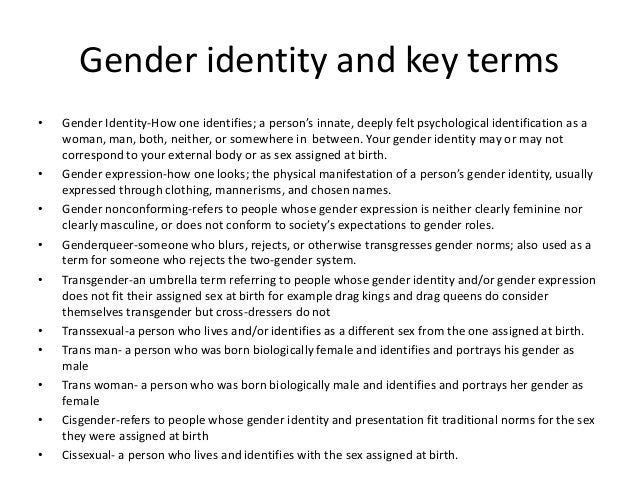 Gender Identity And Sexual Orientation Powerpoint