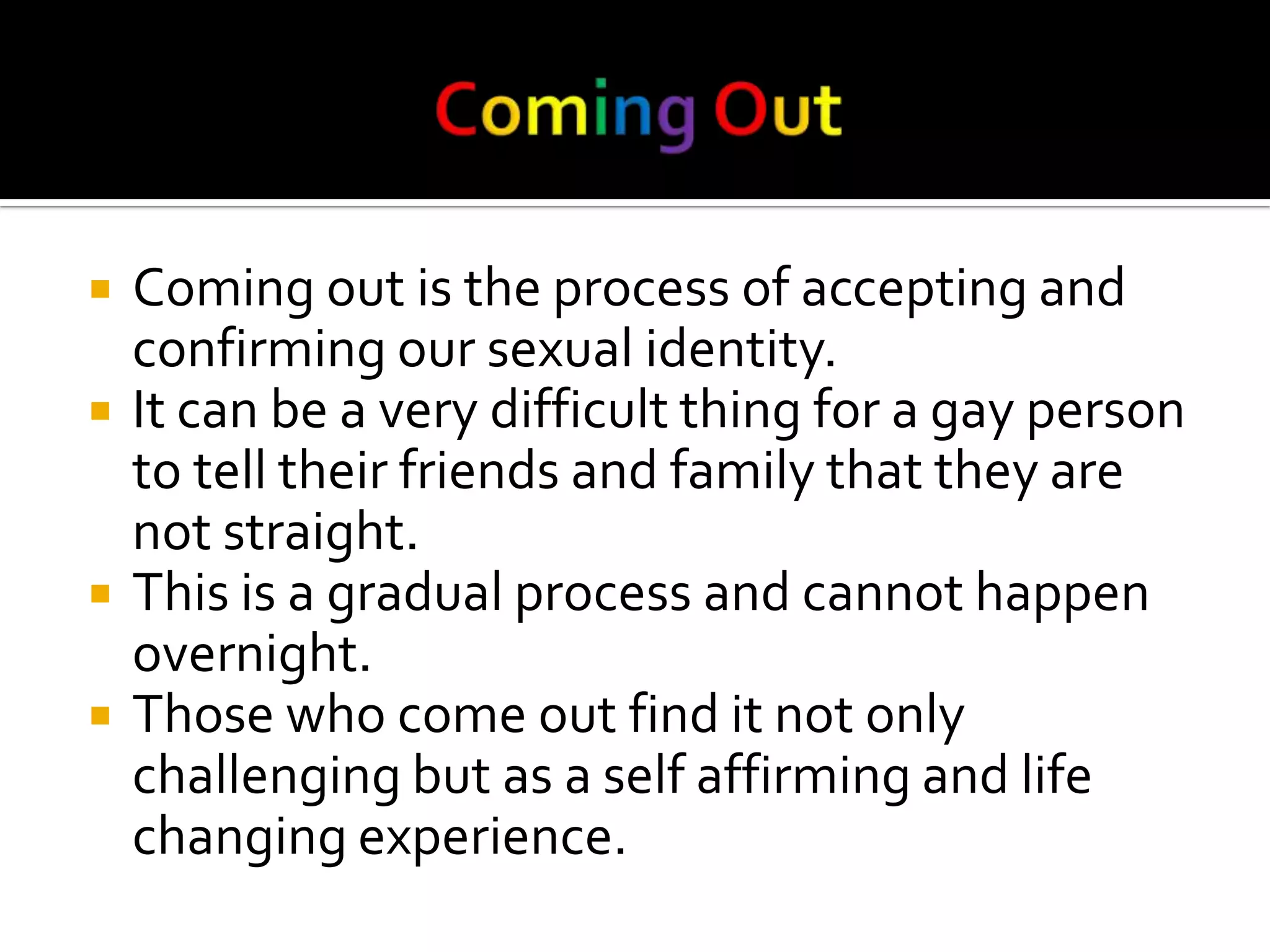 Gender identity and sexual orientation pp | PPT