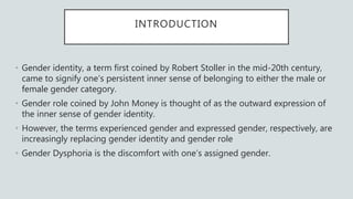 Gender identity disorder | PPTX