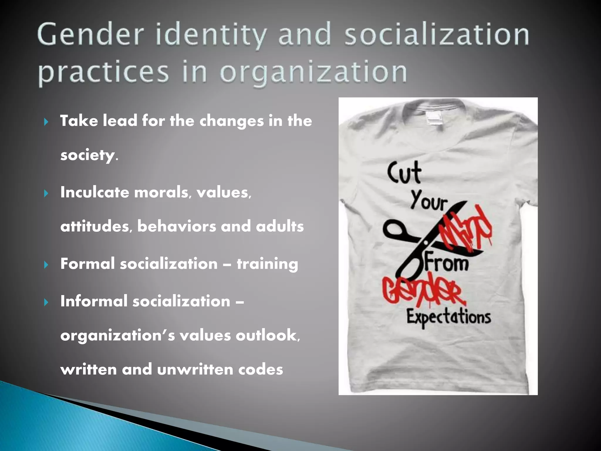 Gender Identity and Socialization Process | PPTX