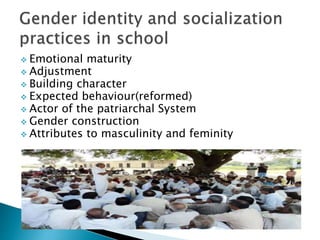 Gender Identity and Socialization Process | PPTX