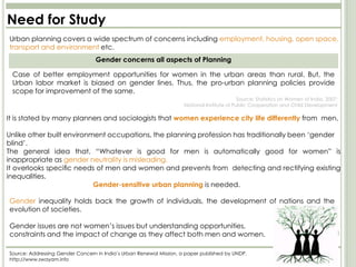 Gender inclusive planning | PPTX