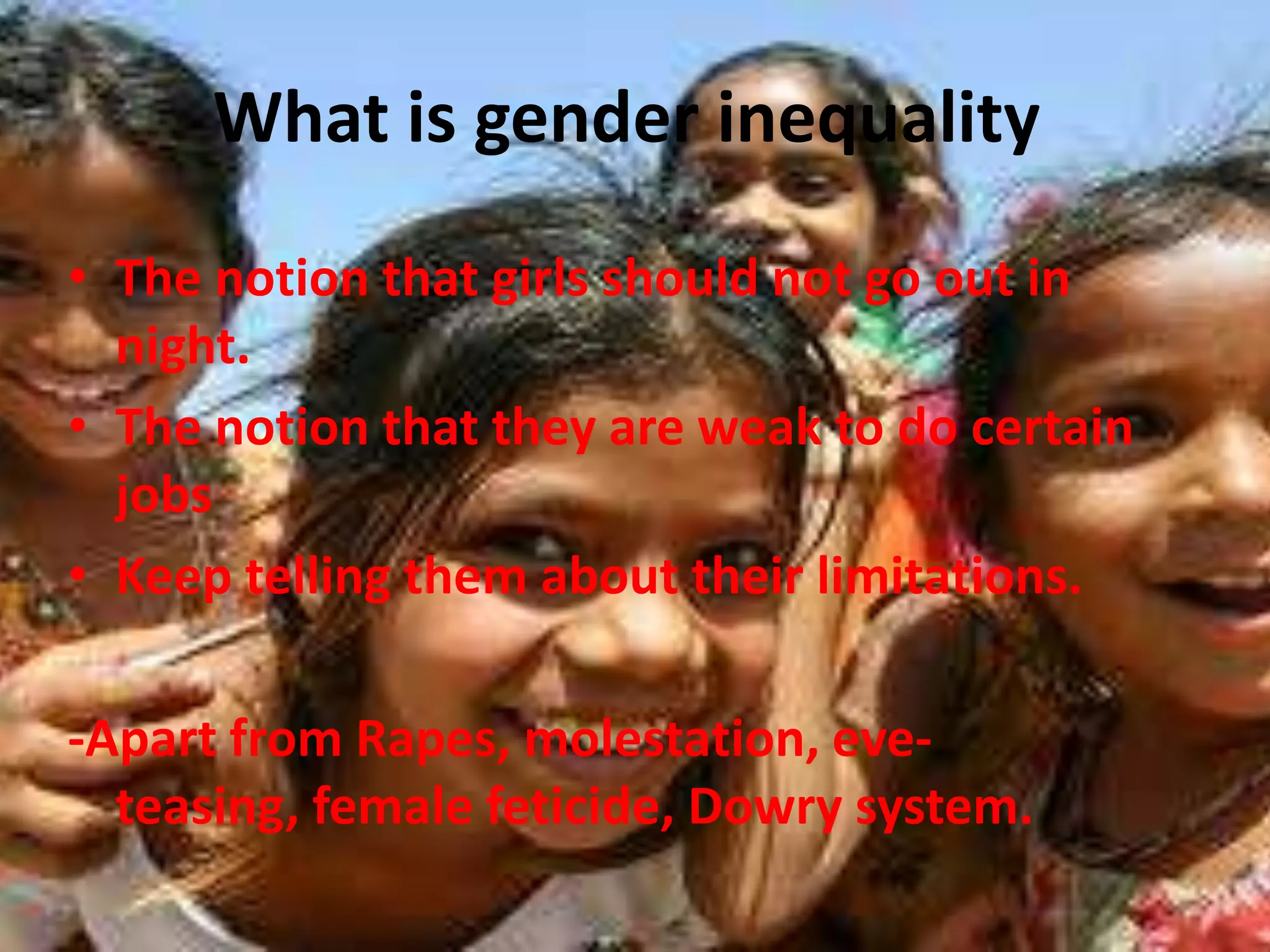 Gender inequality | PPT