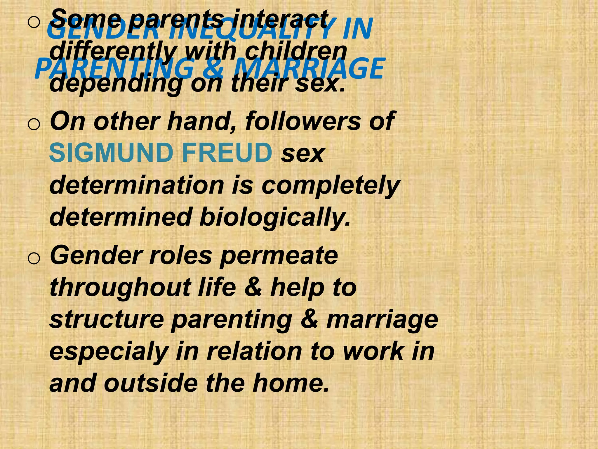Gender inequality11(0) | PPT
