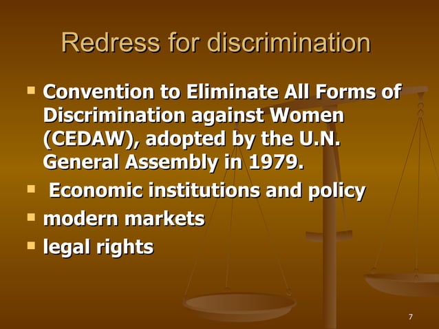 Gender inequality & development | PPT