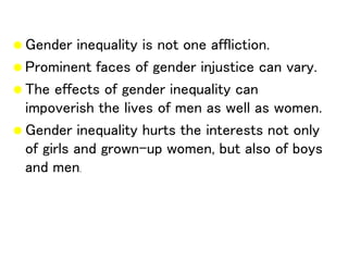 Gender inequality in india | PPTX