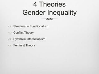 Gender Inequality Presentation | PPTX | Debated Sensitive Social Issues ...