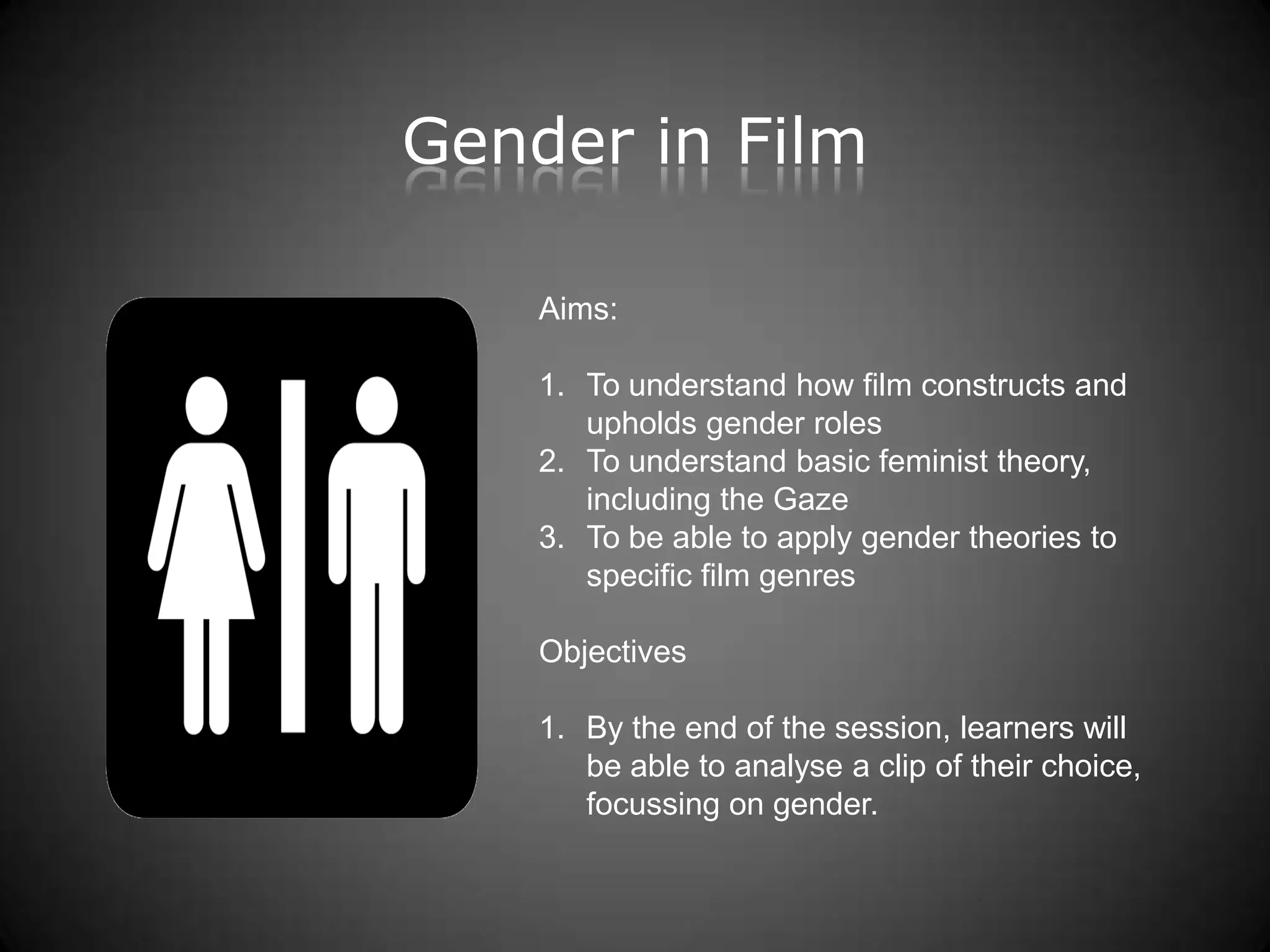 Gender in Film (TV Y1) | PPTX