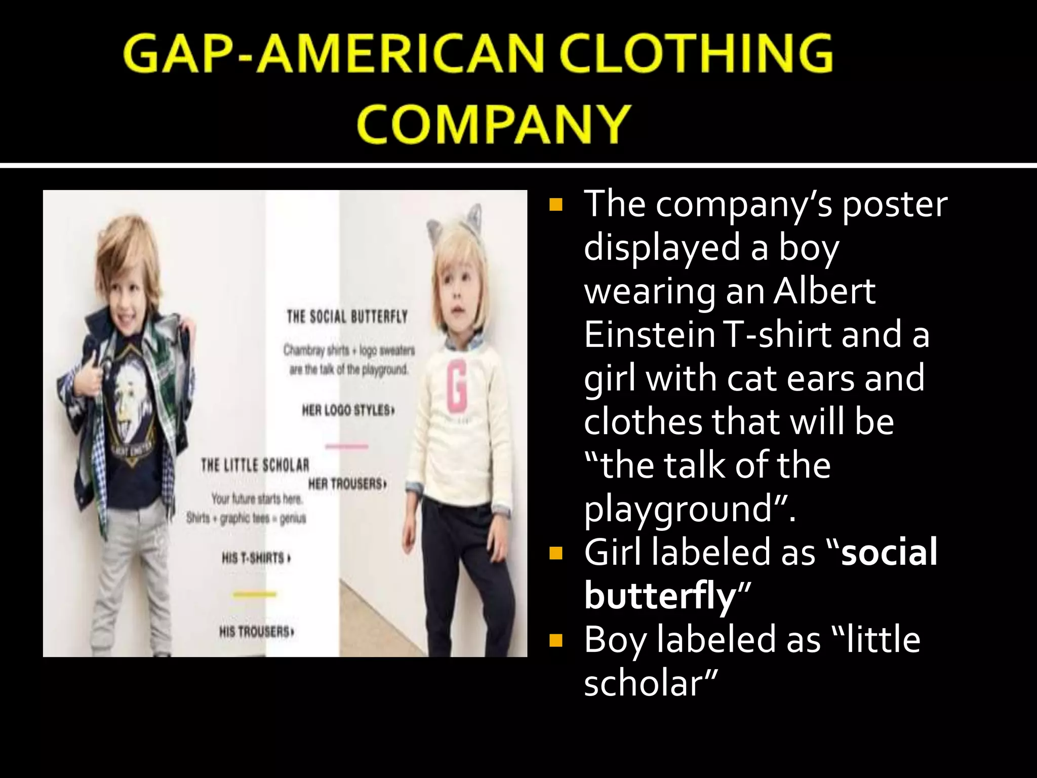 Gender in movies and advertisements | PPTX