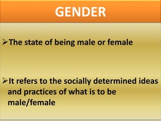 Gender in text and context | PPTX