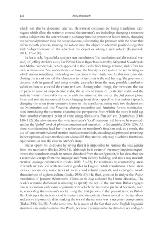 Gender in Translation - as Exemplified by Michał Witkowski's Lubiewo Translated into Spanish.pdf