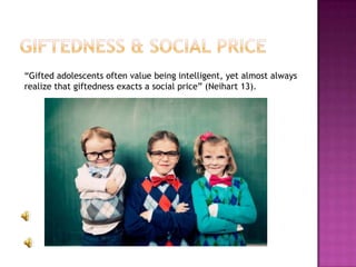 Gender issues among gifted adolescents | PPTX