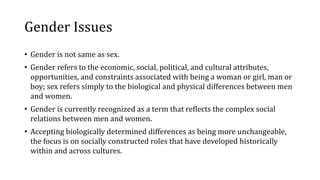 Gender Issues & Women empowerment.ppt