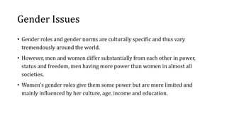 Gender Issues & Women empowerment.ppt