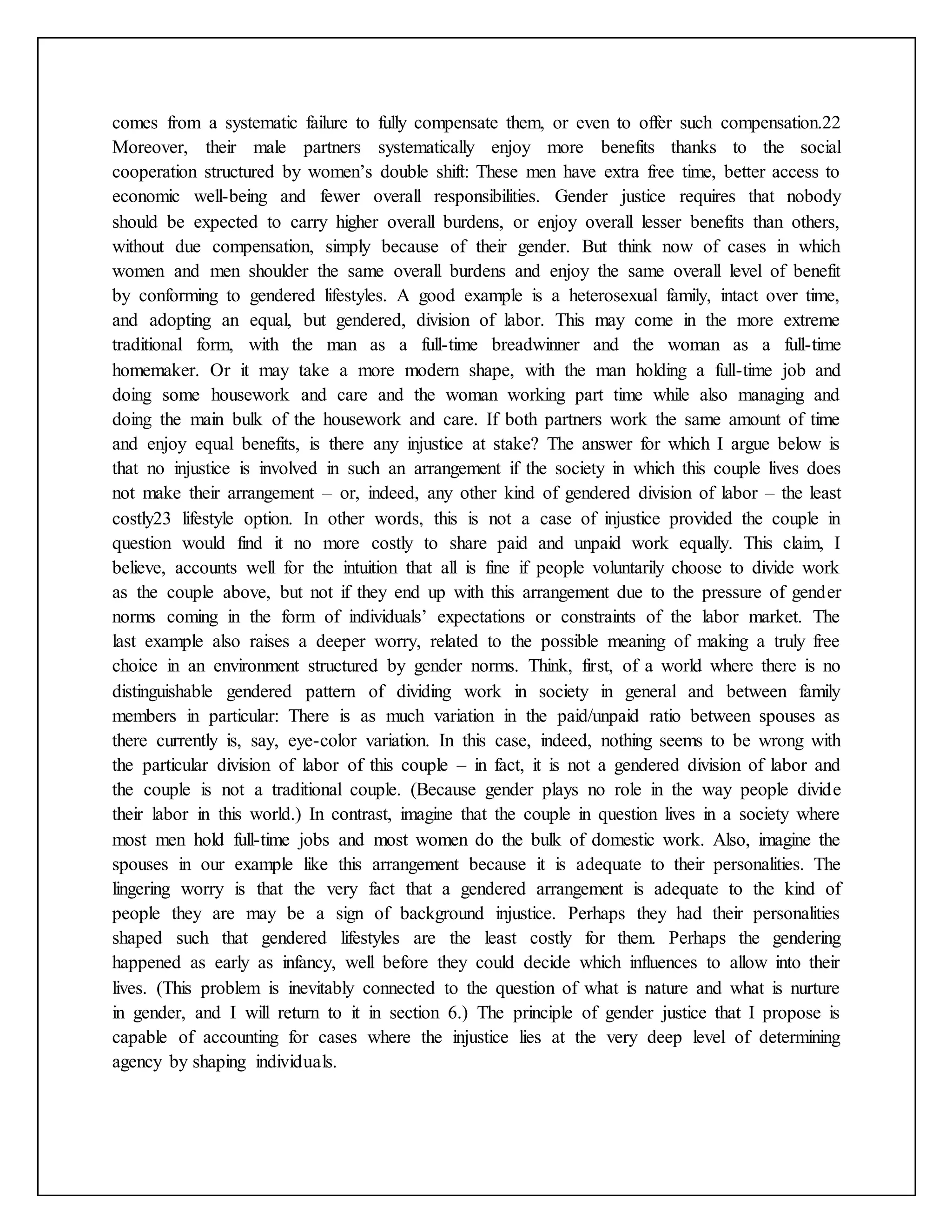 Gender justice | PDF