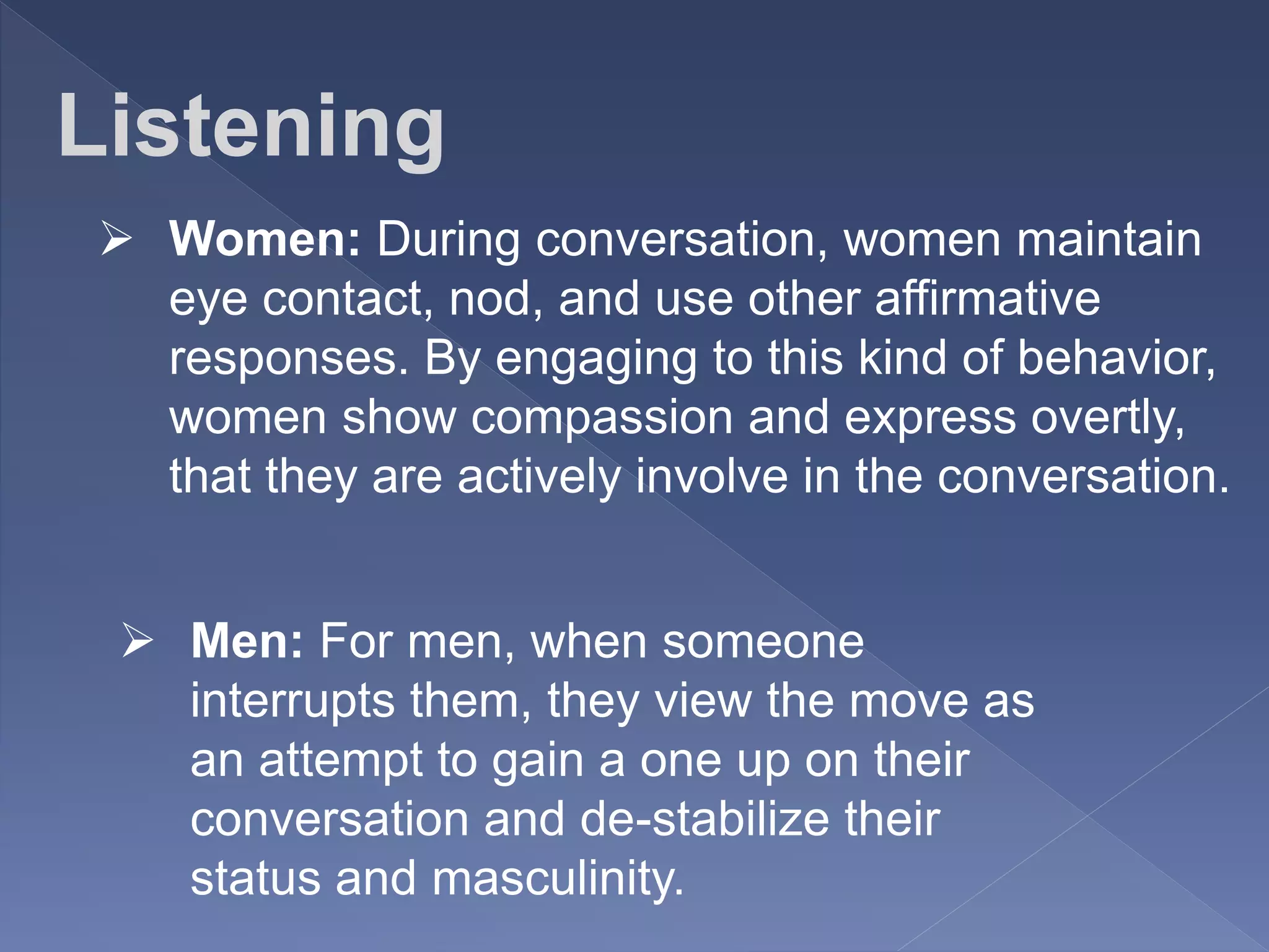 Genderlect styles | PPTX