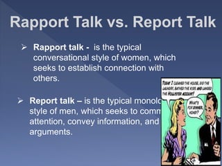 Genderlect styles | PPTX