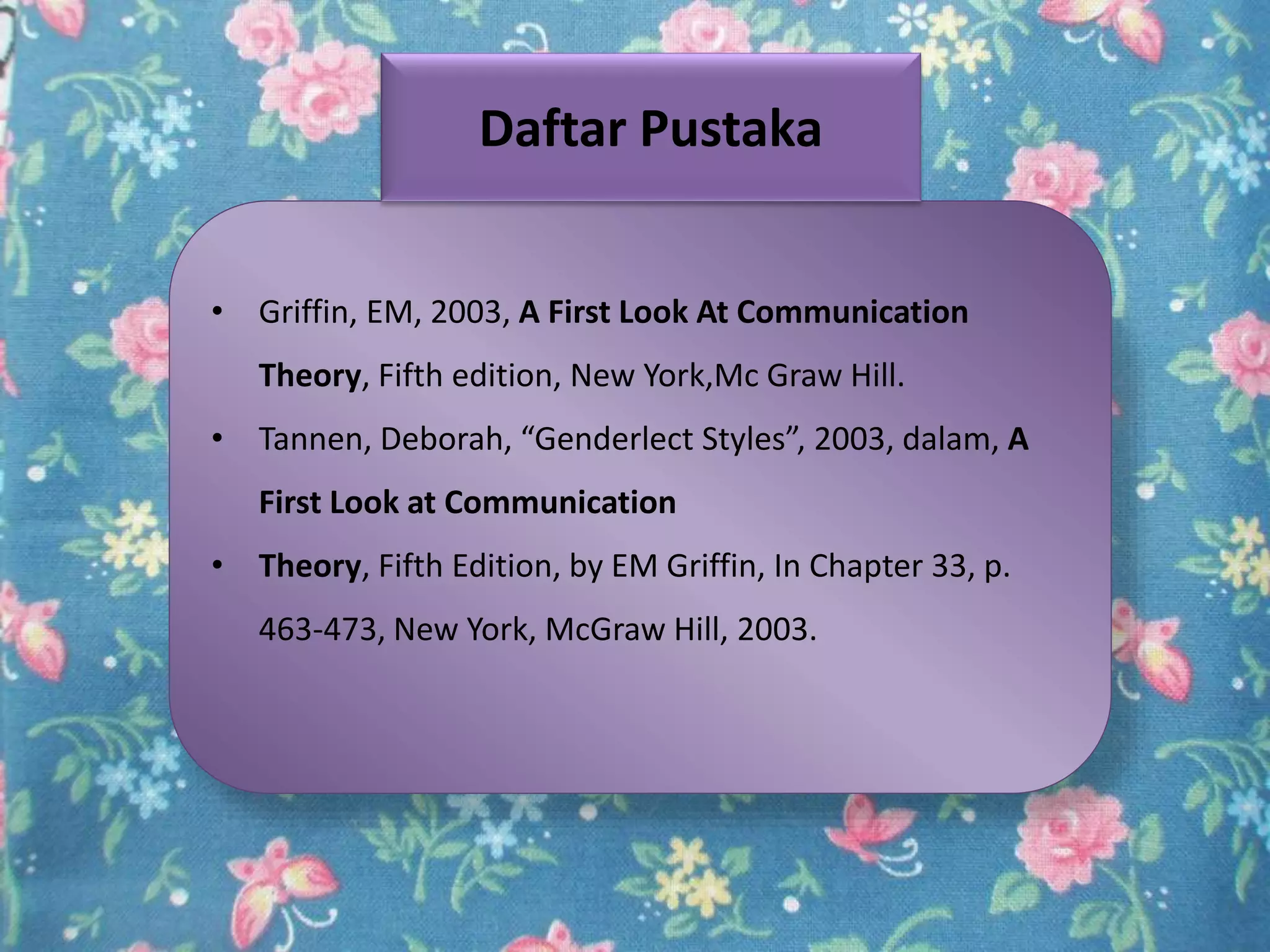 Genderlect Theory | PPTX