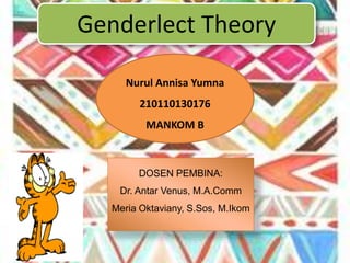 Genderlect Theory | PPTX