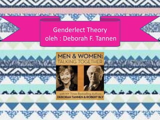 Genderlect Theory | PPTX