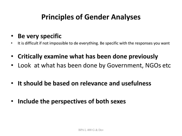 gender mainstreaming. (1).ppt | Politics