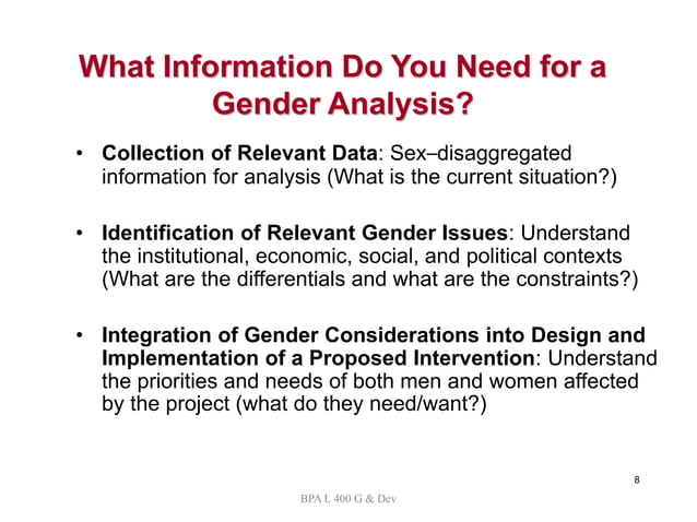 gender mainstreaming. (1).ppt | Politics