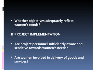 Gender Mainstreaming And Planning | PPT