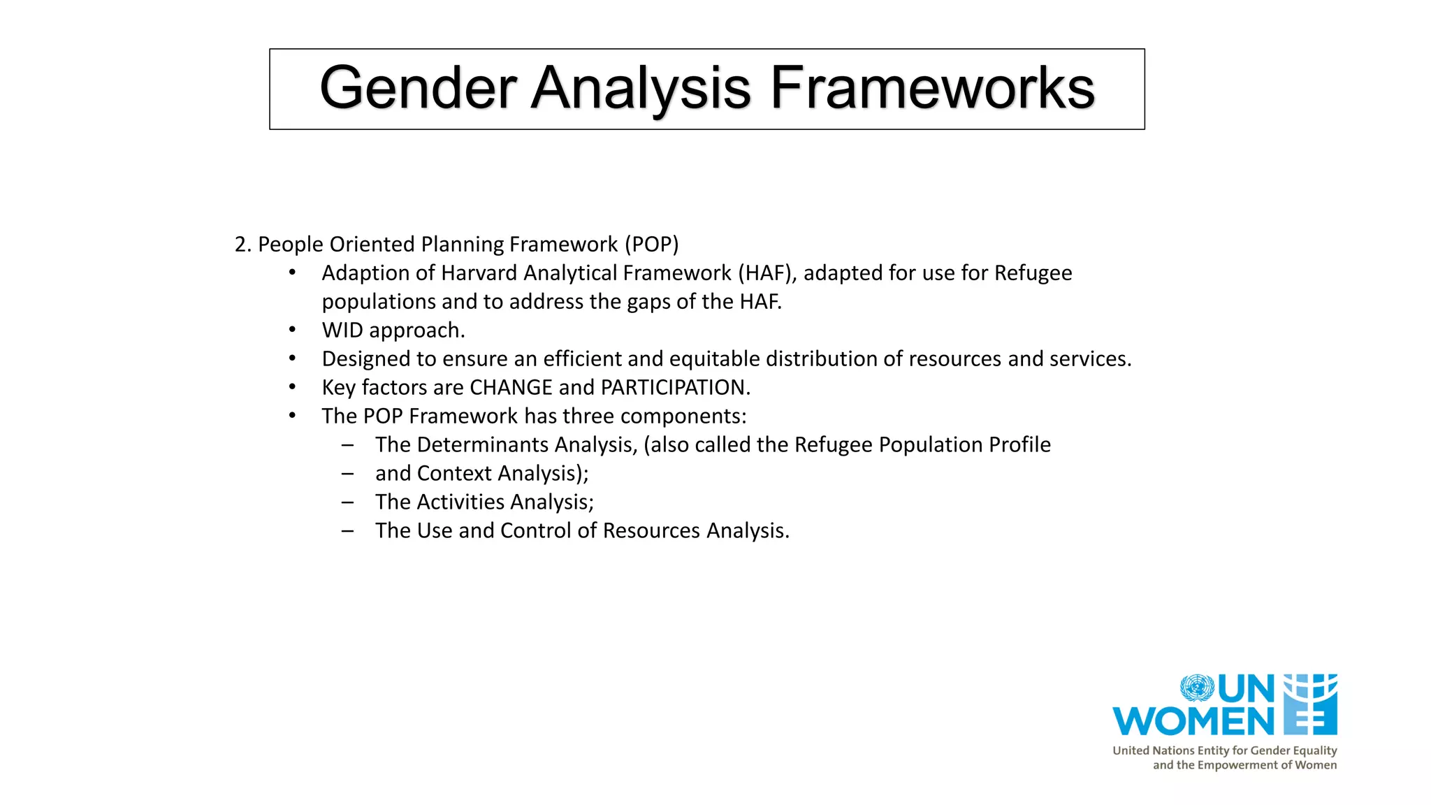 "Understanding the gender dimensions of vulnerability to climate change” activity | PDF