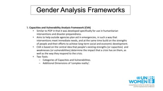 "Understanding the gender dimensions of vulnerability to climate change ...