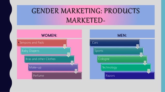 Gender Marketing Part 1 of 2