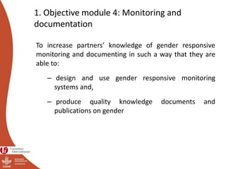 Module 4: Monitoring and documentation | PPTX