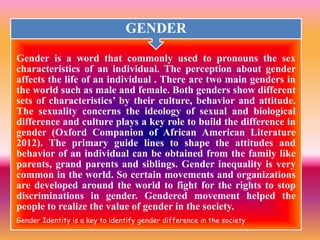 Gender movements | PPT