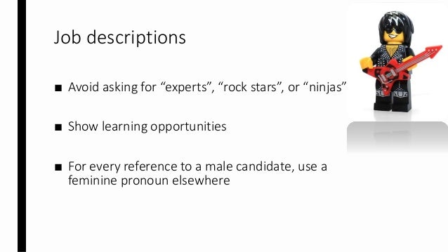 Gender-neutral Recruiting