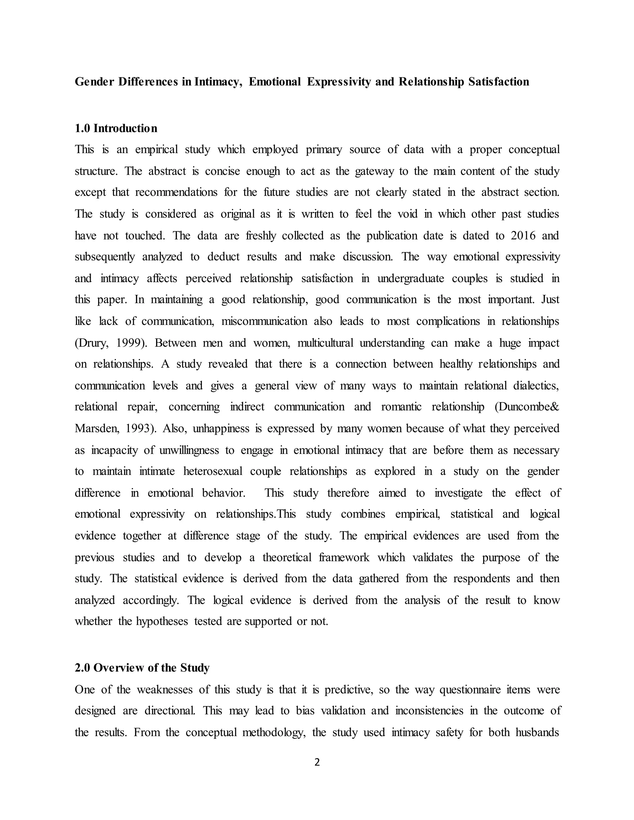 Gender Differences Pdf