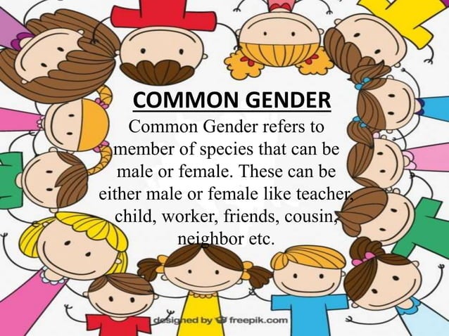 Gender of nouns | PPTX