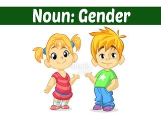 Gender of nouns | PPTX