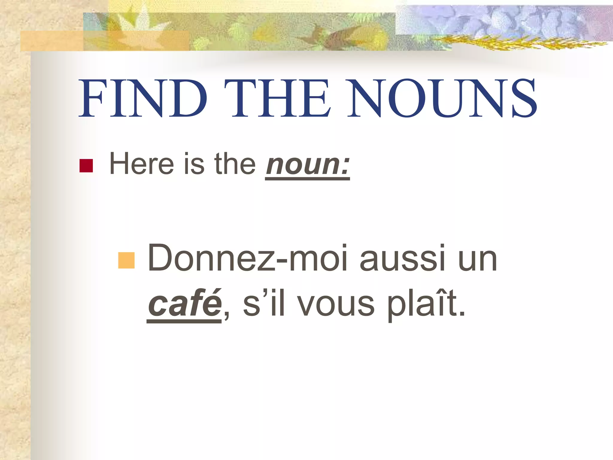 Gender of nouns | PPT