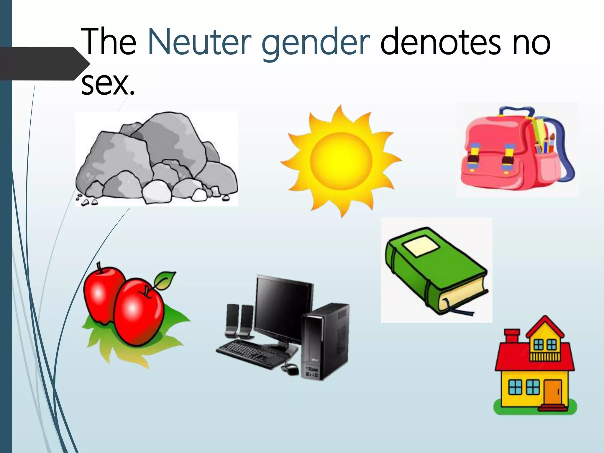 Gender of nouns | PPTX | Pets