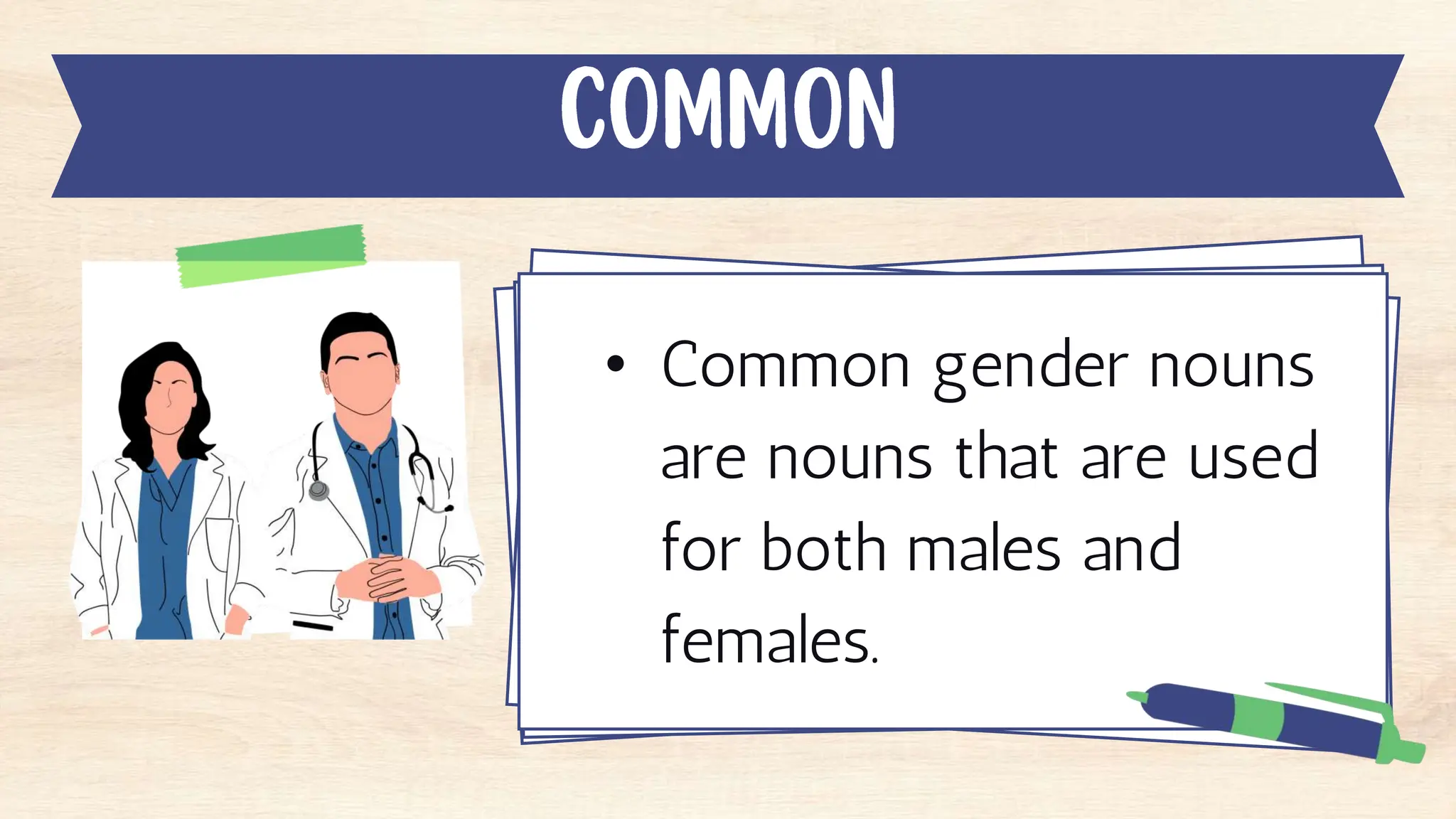 English Grade Six Topic Gender of nouns.pptx