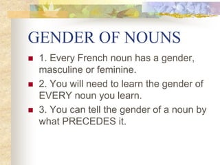 GENDER OF NOUNS.ppt................................ | PPT