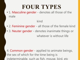 Gender Types